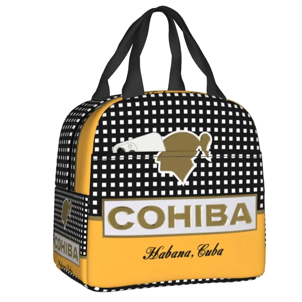 Cohiba Habana Cuba Cigar Insulated Lunch Bags for Outdoor Picnic ...