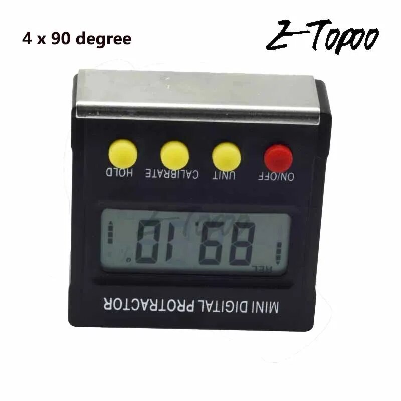 Precision digital protractor inclinometer Level box digital angle ...