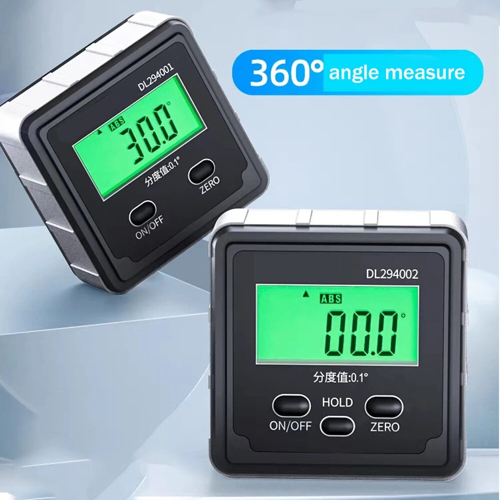 Digital Level Box Protractor Angle Finder Level Gauge Bevel Gage ...
