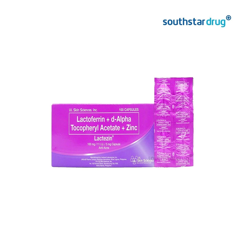 Lactezin Cap 100Mg/11 Iu/5Mg 20's | Shopee Philippines