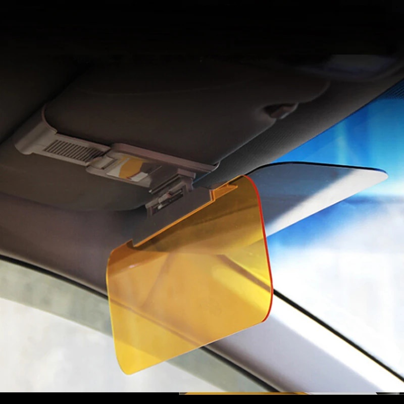 Car Sun Visor HD 2 In 1 Anti Sunlight Dazzling Goggle Day Night Vision ...