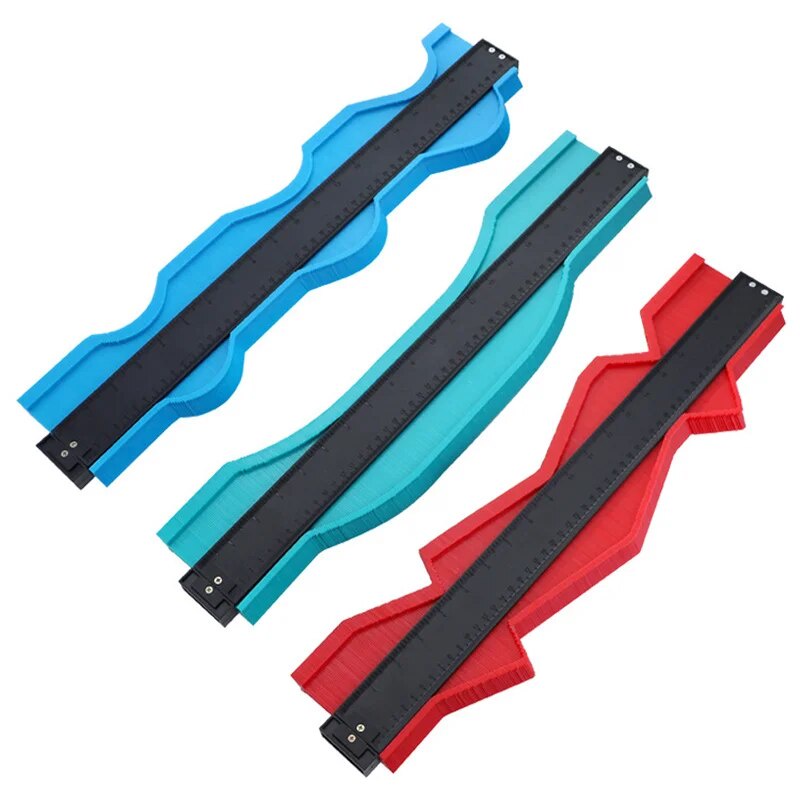 20" Width Plastic Profile Copy Gauge Contour Measuring Tool Gauge ...