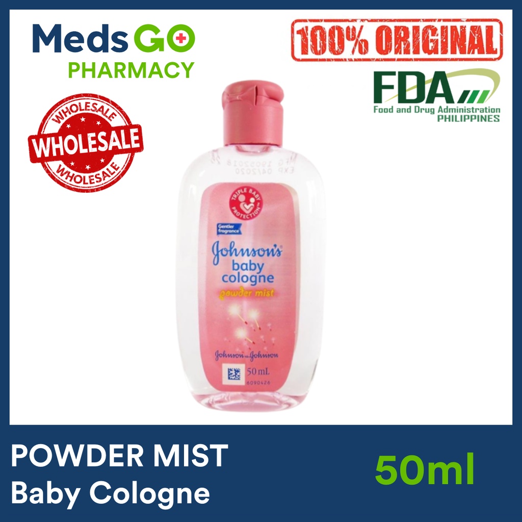 JOHNSONS Baby Cologne POWDER MIST 50ml | Shopee Philippines
