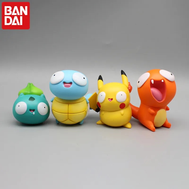 Pokemon Silly Gk Cute Big Eye Pikachu Squirtle Charmander Bulbasaur ...