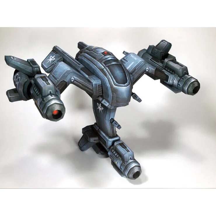 ♡StarCraft Terran Human Space Superiority Starfighter Wraith Paper ...
