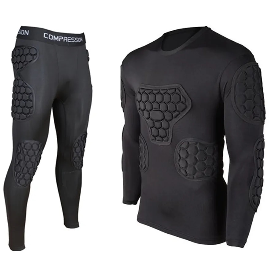 Professional Rugby Football Soccer Goalkeeper Jerseys Armor Uniform ...