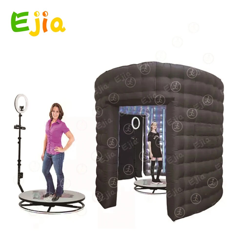♀Portable 360 Photo Booth Slow Motion Rotating 360 Degree Photo Booth ...