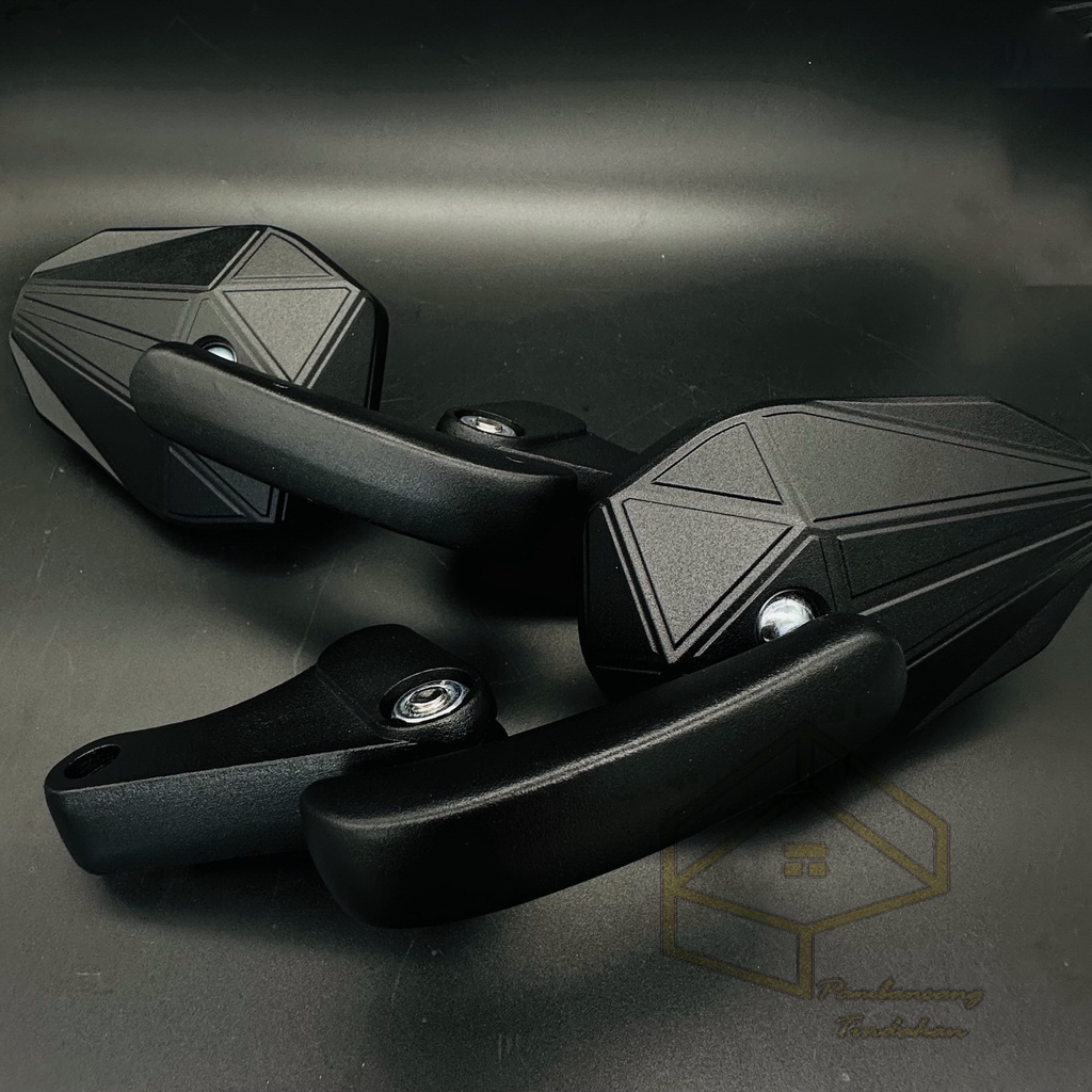 Full CNC Alloy Racing Sport 3428 Side Mirror | Shopee Philippines