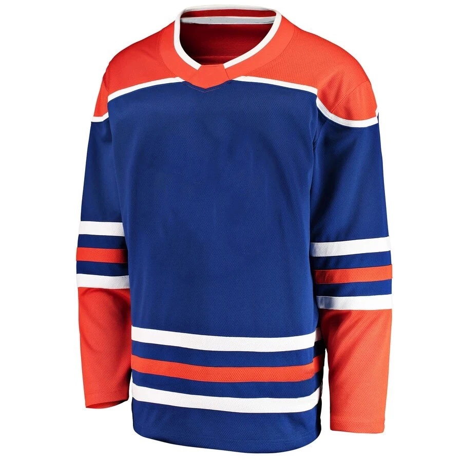 Canada Edmonton Hockey Jersey Any Player Customized Name Your Name All ...
