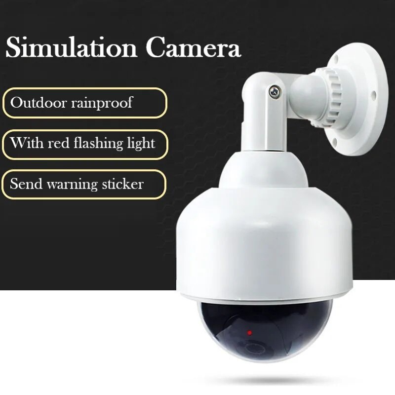 ☄03CCTV Simulation Ball Machine Monitoring Simulation Camera Fake ...
