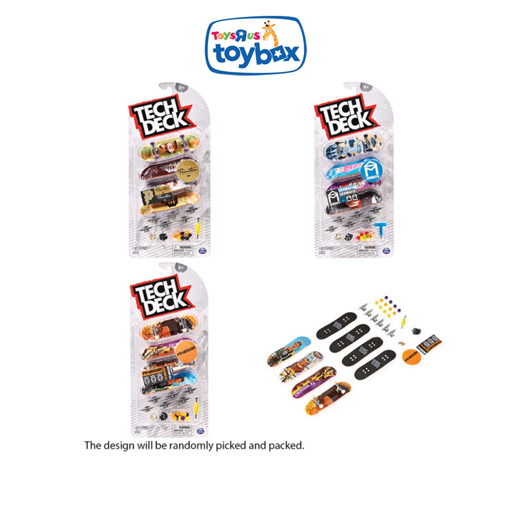 Tech Deck Multipack (Assorted) | Shopee Philippines
