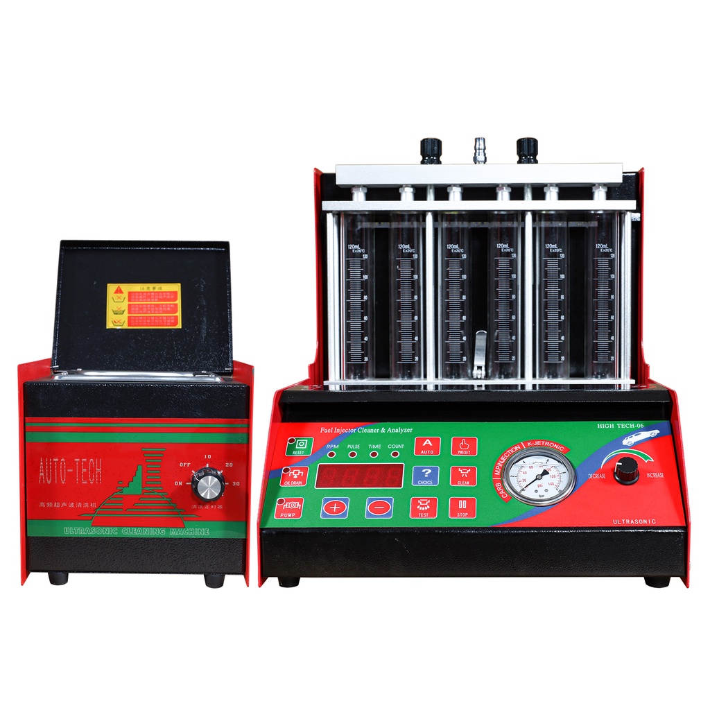 Red 220V fuel injector nozzle fuel injector cleaner liquid fuel ...