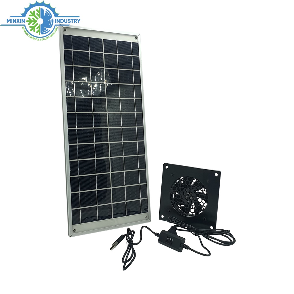 DC12V Solar Exhaust Fan with Solar Panel Mini Solar Powered Car Fan ...