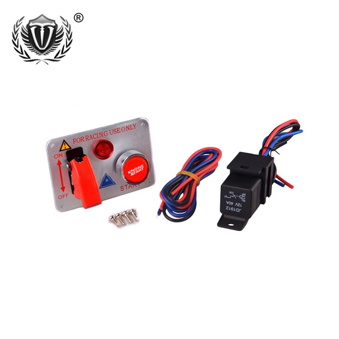 JDM Racing Culture Silver Push Button Toggle ignition Switch Panel ...