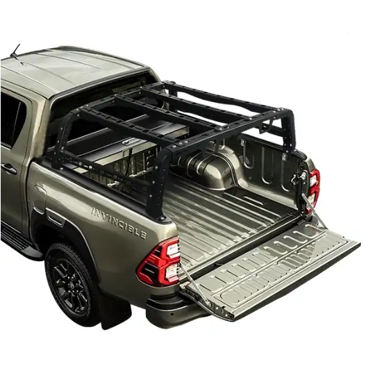 Universal Pickup Truck Adjustable Roll Bar Tub Rack Bed Ladder Rack ...
