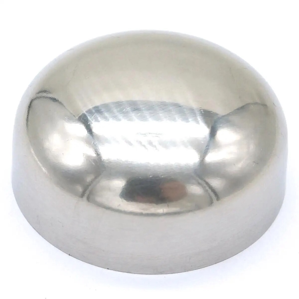 51mm 2" O/D 304 Stainless Steel Hygiene grade Sanitary Welding End Cap ...