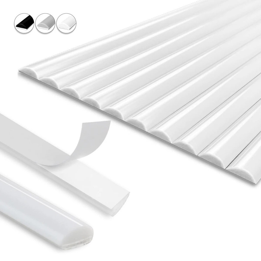 Vividtiles Wall Decor Sticker Edge strip Self-adhesive Edge Strip Trim ...