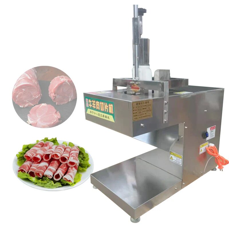 Commercial 1 Roll Stainless Steel Full Automatic Beef Mutton Bacon ...