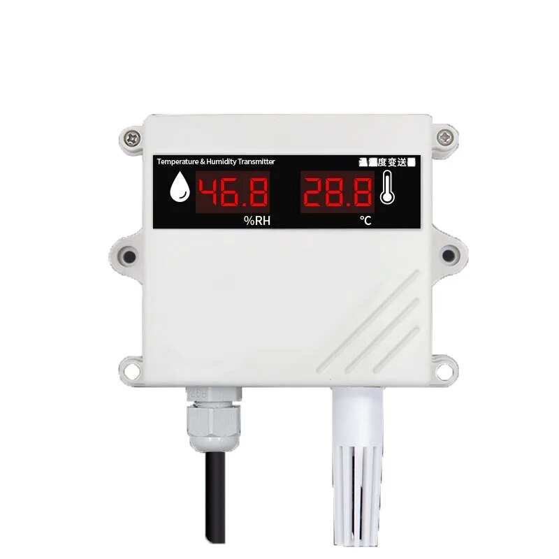 627 Temperature and humidity sensor transmitter Built-in probe High ...