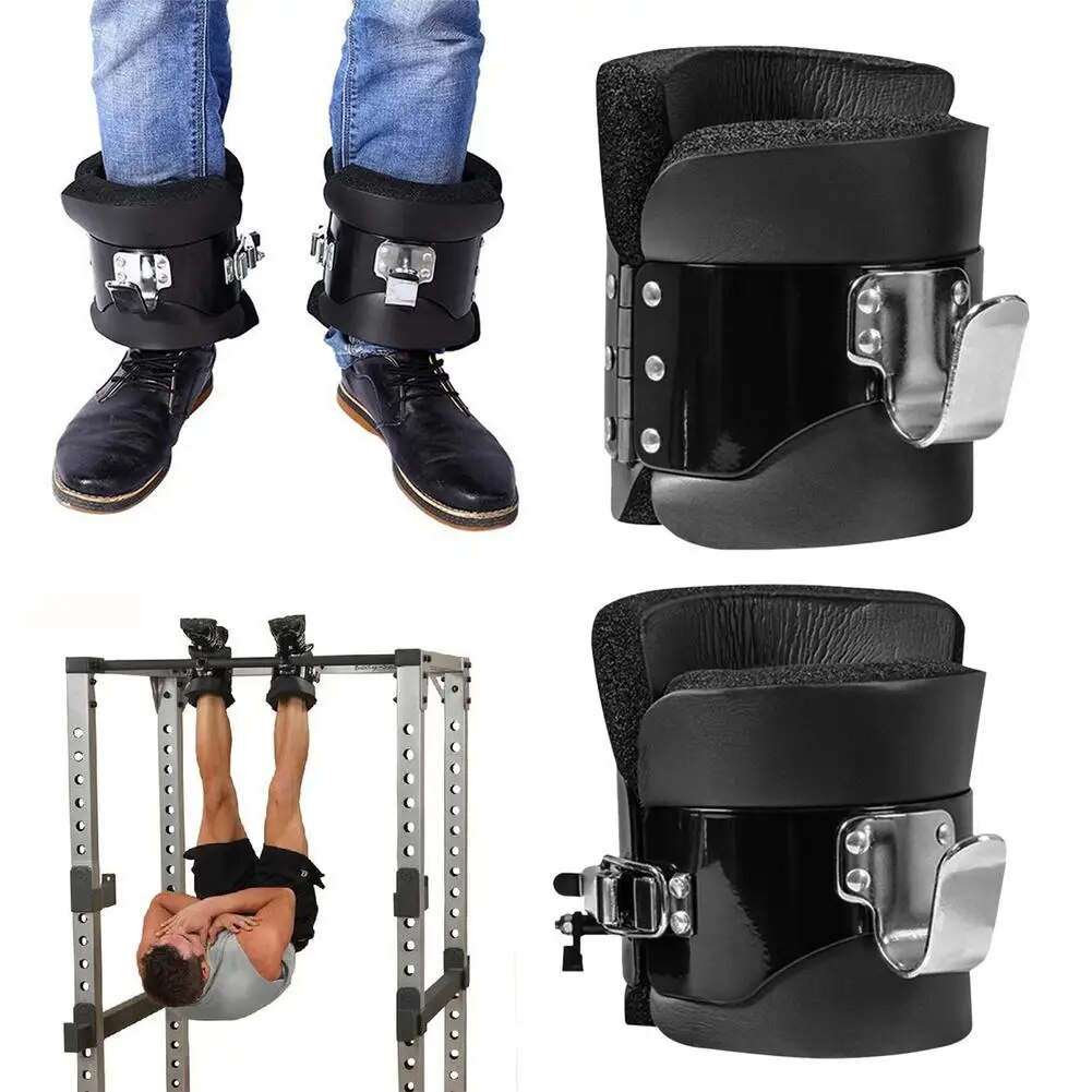 35w 1 Pair Hanging Pull-up Gravity Inversion Boots 150KG Load-bearing ...