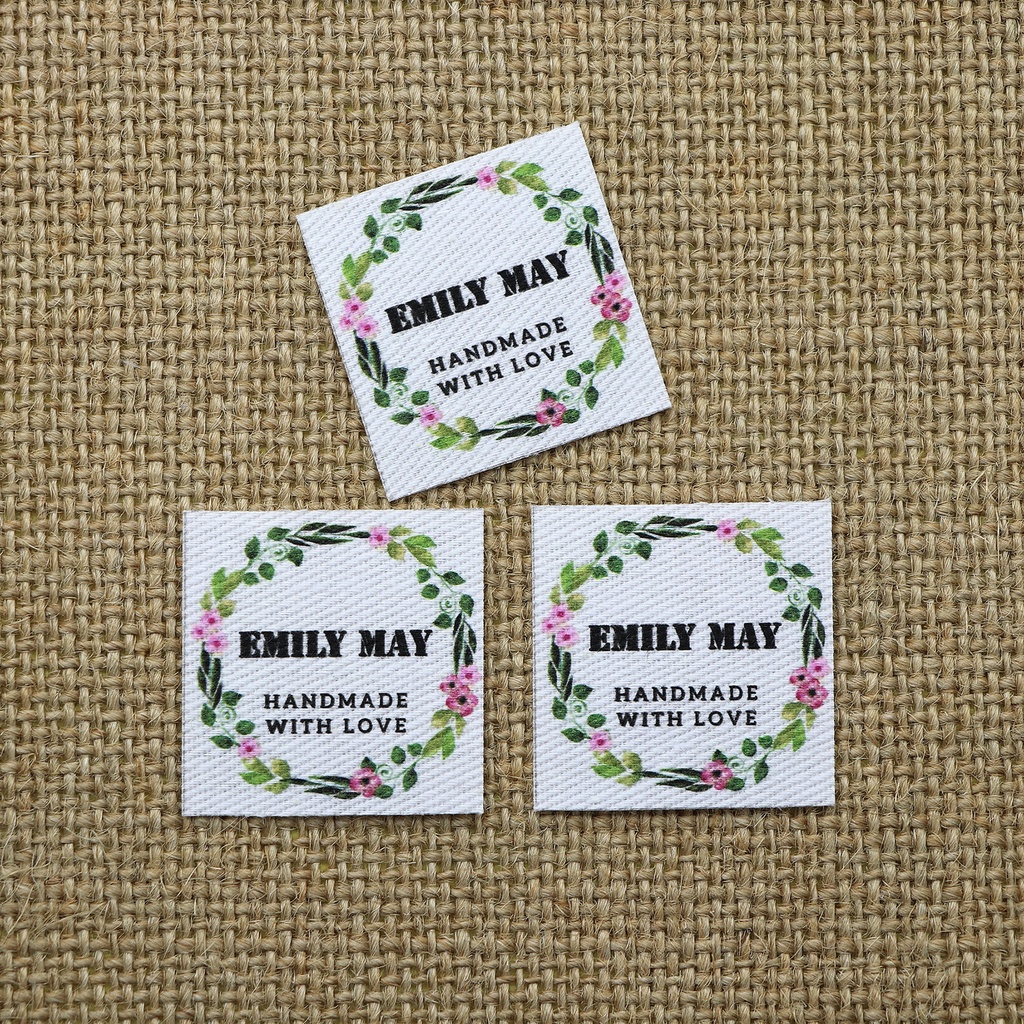 890 70pieces Custom Ironing Labels, Personalized Brand , Logo or Text ...