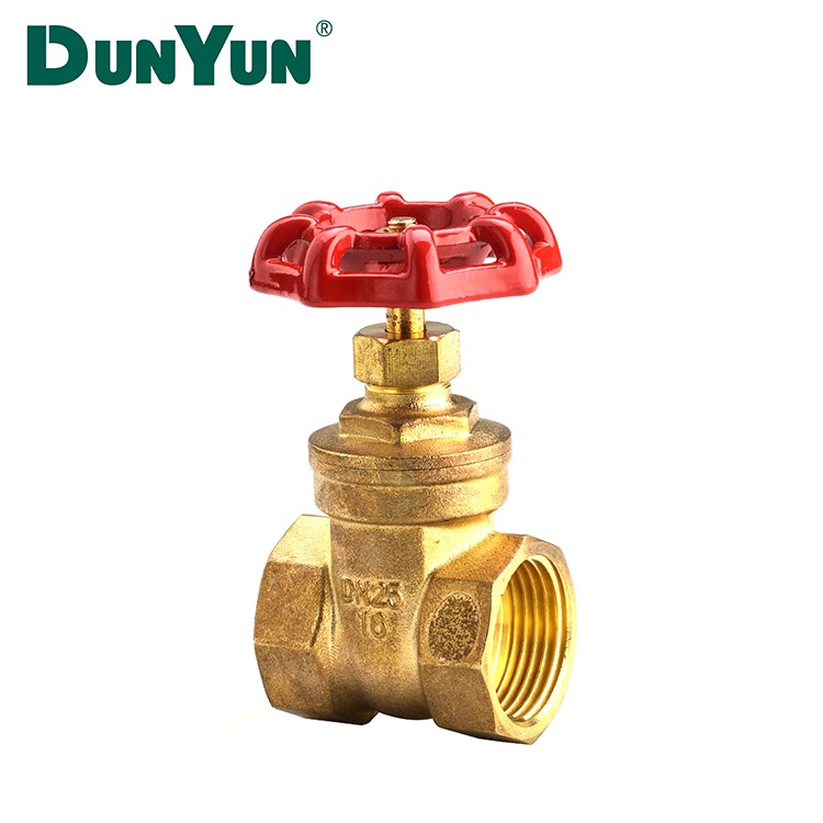 DUNYUN cast brass hand bells master taps brass 2 1/2" Inch Gate Valve ...