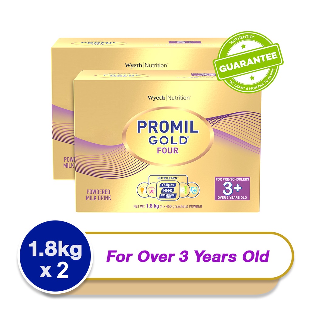 PROMIL GOLD FOUR Powdered Milk Drink for PreSchoolers 3 to 5 Years Old ...