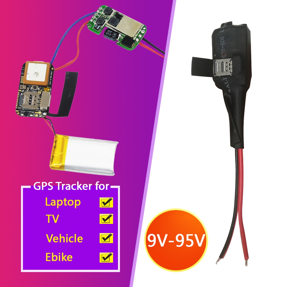 2G Gps Tracker For Laptop Ultra Thin TV Car Electric Geofence Smart ...