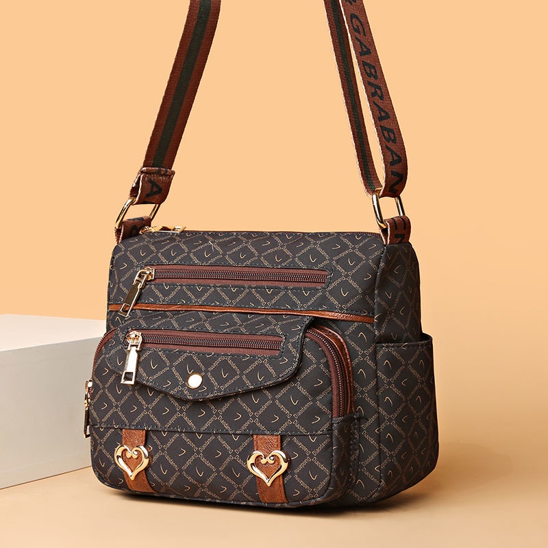 COD MultiPocket Crossbody MiddleAged Bag Backpack Canvas and Travel ...