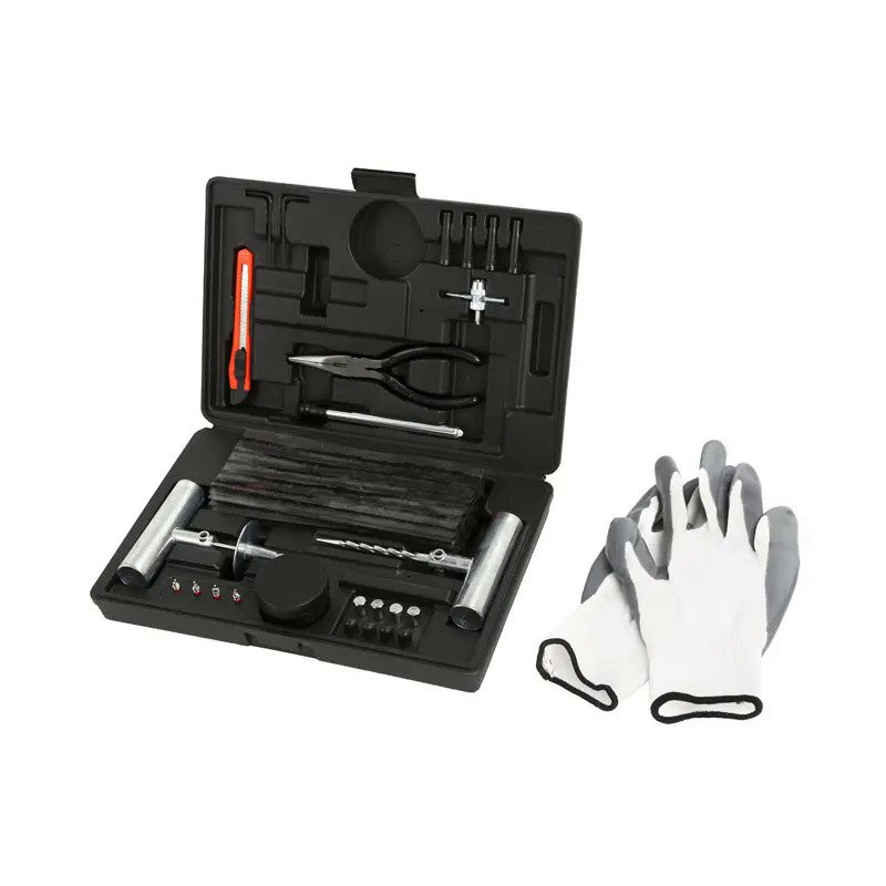 Winmax vehicle emergency tool 64pcs tire repair tools set for Car, Truck, RV, SUV, ATV ...