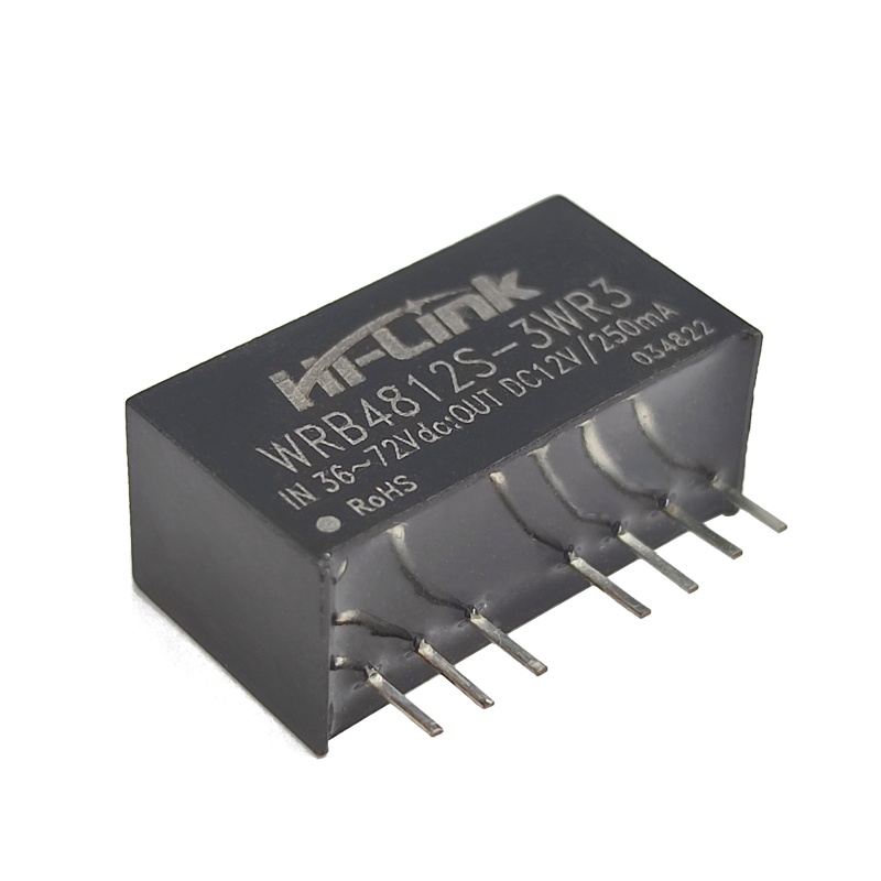 Hi-Link hot sale new 3W 48V to 12V 250ma step down dc dc converter ...