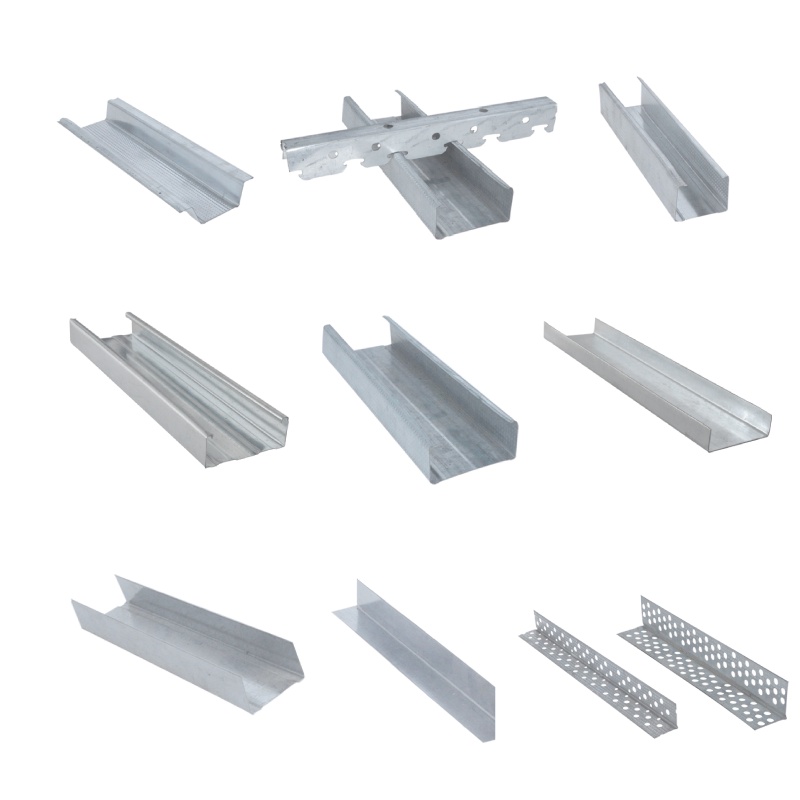 gypsum board accessories Galvanized steel drywall profile holder metal ...