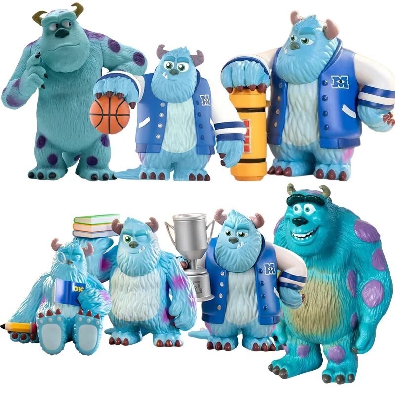 6-21cm Disney Sullivan Figures Monsters University & Inc James P ...