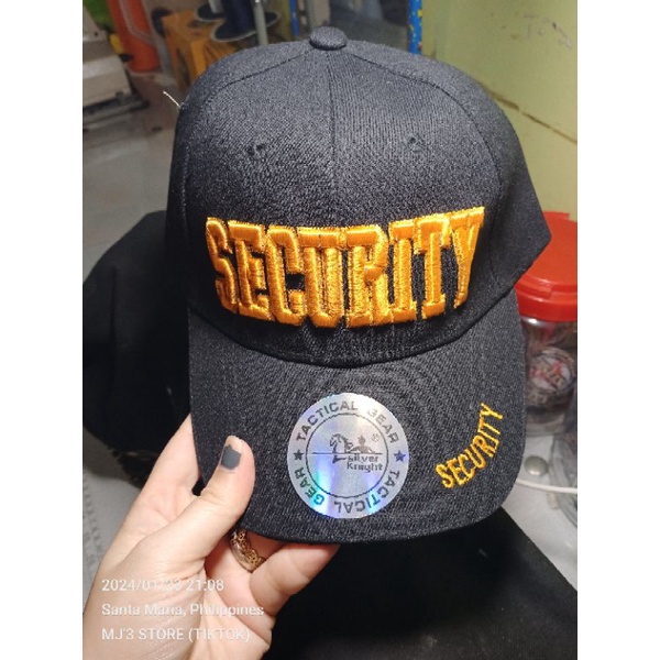 Bull Cap Security Guard | Shopee Philippines