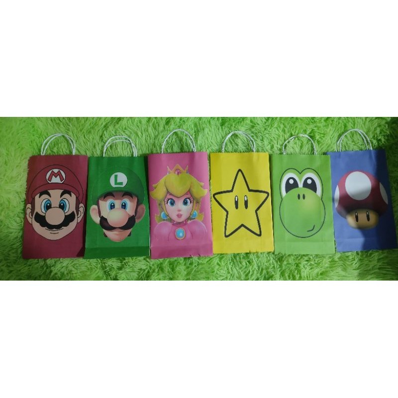 Super Mario Characters Assorted sold per 20pcs | Shopee Philippines