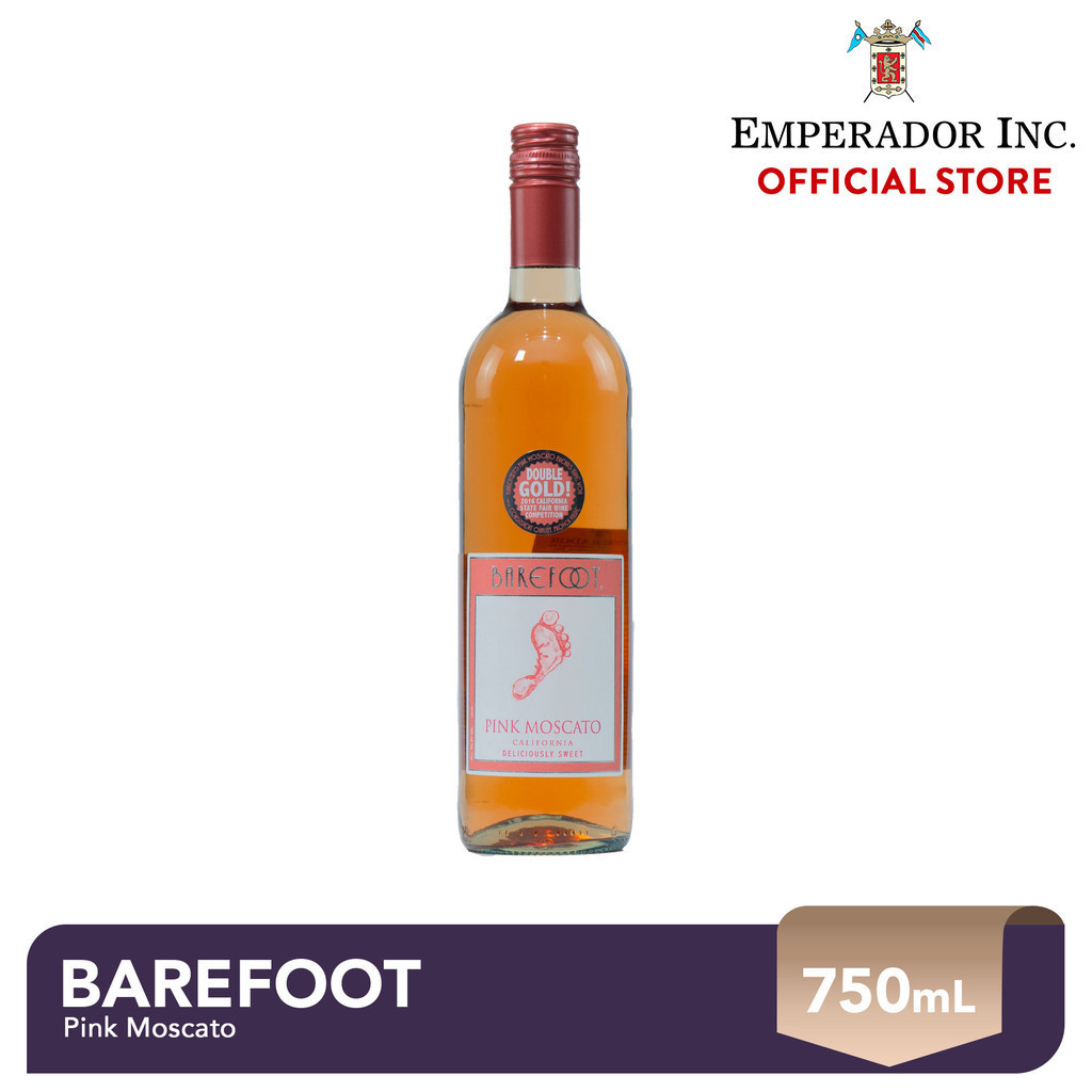 Barefoot Pink Moscato Rose Wine 750ml | Shopee Philippines