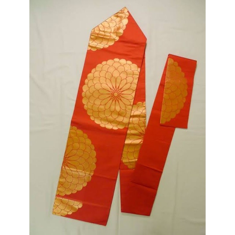 AUTHENTIC Japanese Kimono Accessories (Obi, Obi-ita, Obi-Age, Eri ...