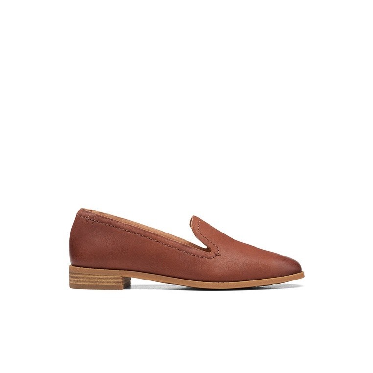 Clarks Pure Hall Loafer Tan | Shopee Philippines