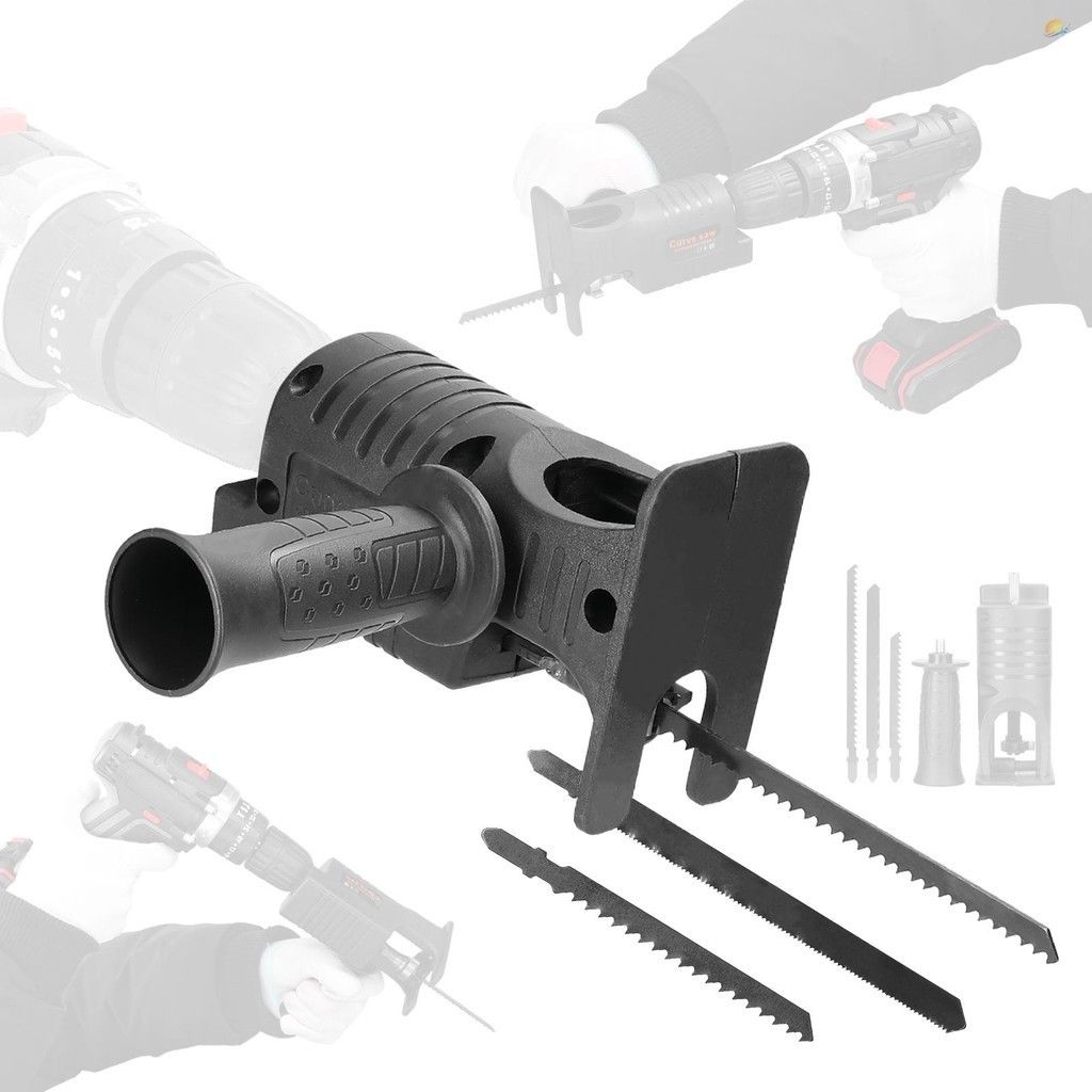 Electric Drill Modified To Electric Saws Accessory Modification Tool ...