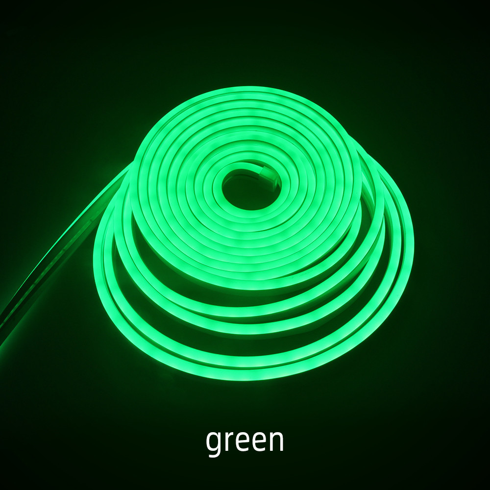 HAIZG 5M Neon strip light multi color 12V flexible LED strip light ...