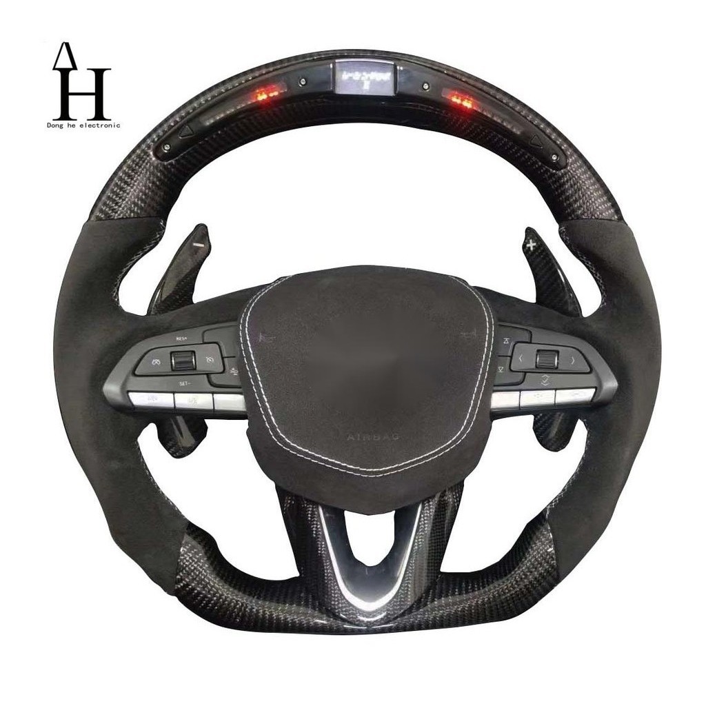 LED Carbon fiber steering wheel CT4 CT5 xt5 xt4 Cadillac custom steering wheel | Shopee Philippines