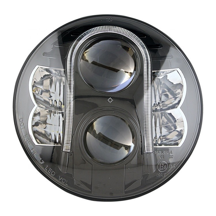 Led Motorcycle Headlight Tuff Plus Dot Autozone Led Headlights 7Inch ...