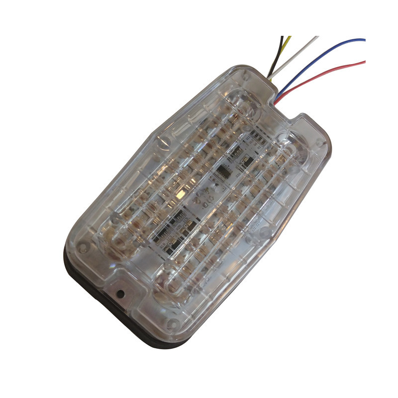 2024 6x4 Led Perimeter Lights Square Strobe Warning Flashing Ambulance ...