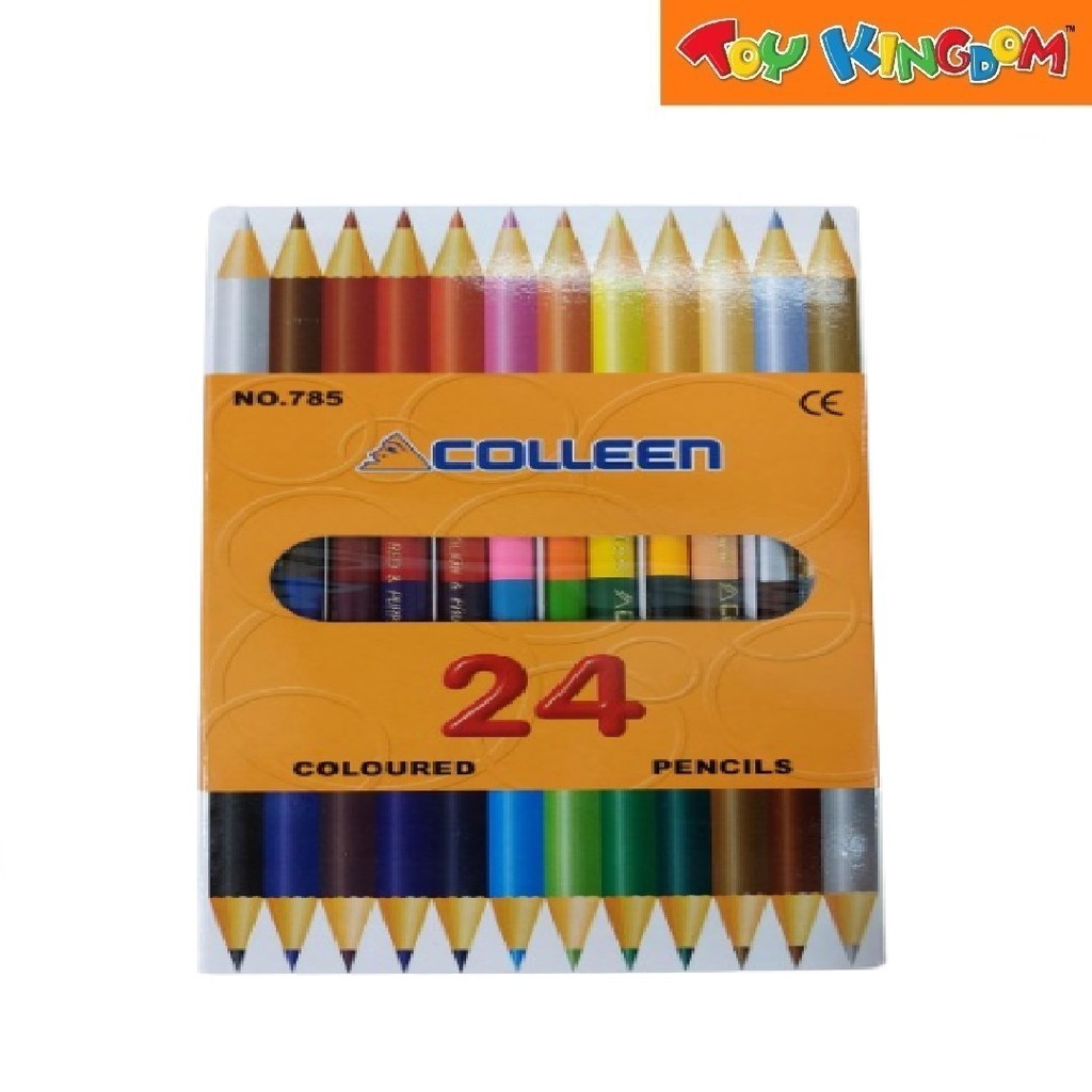 Colleen 24 Colored Pencils Dual Tip Round | Shopee Philippines