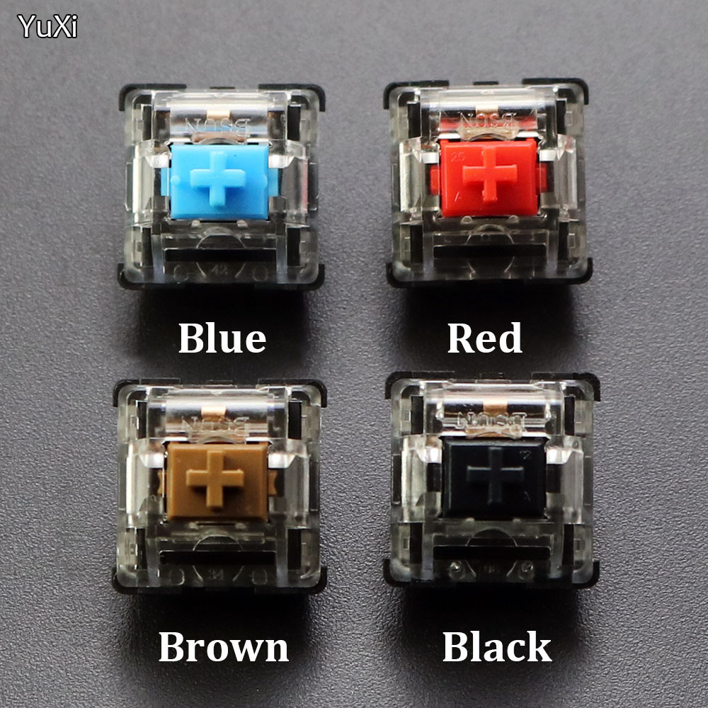 ♥BSUN Switches Mechanical Keyboard Black Blue Brown Red Key Switch For ...