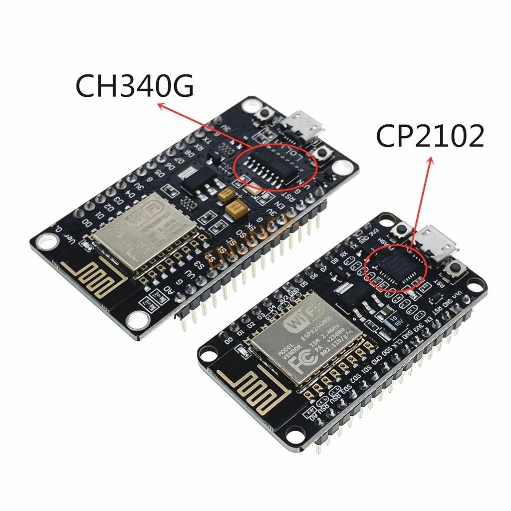 ┱Wireless module CH340 CP2102 NodeMcu V3 V2 Lua WIFI Internet of Things board based ESP8266 ESP ...