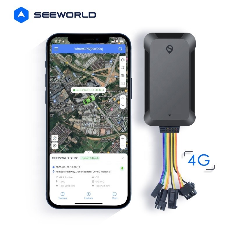 Rastreador IP65 Waterproof Fuel Monitoring 4G LTE Tracker Motorcycle Bike Vehicle Car GPS ...