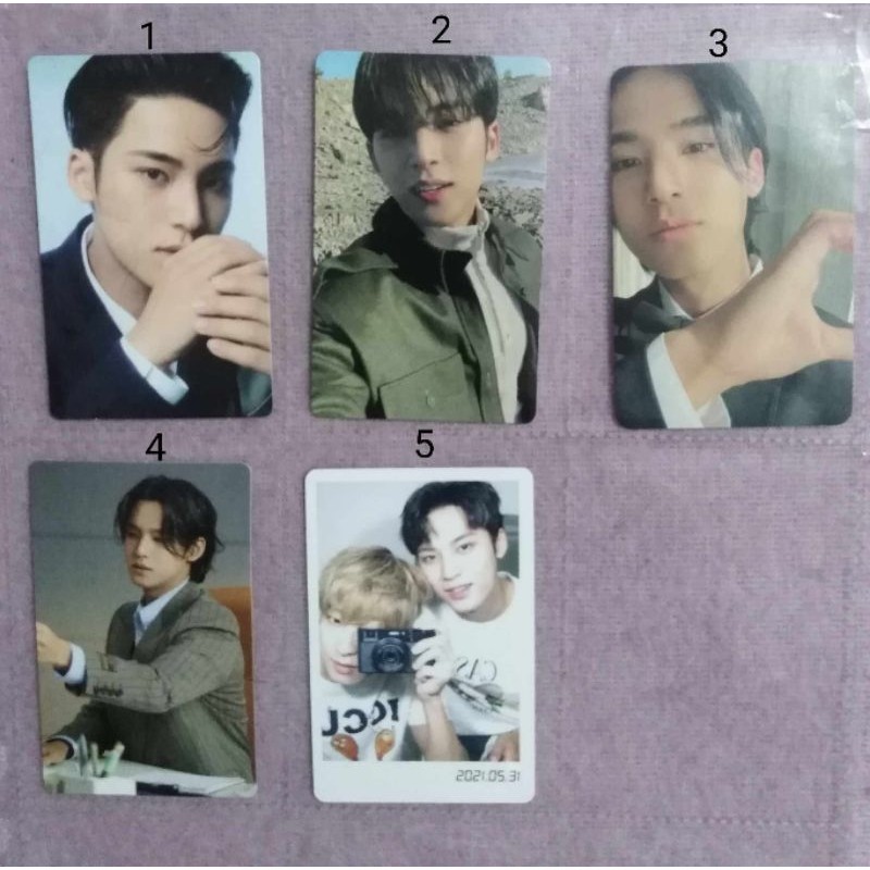 SEVENTEEN MINGYU Official Photocards | Shopee Philippines