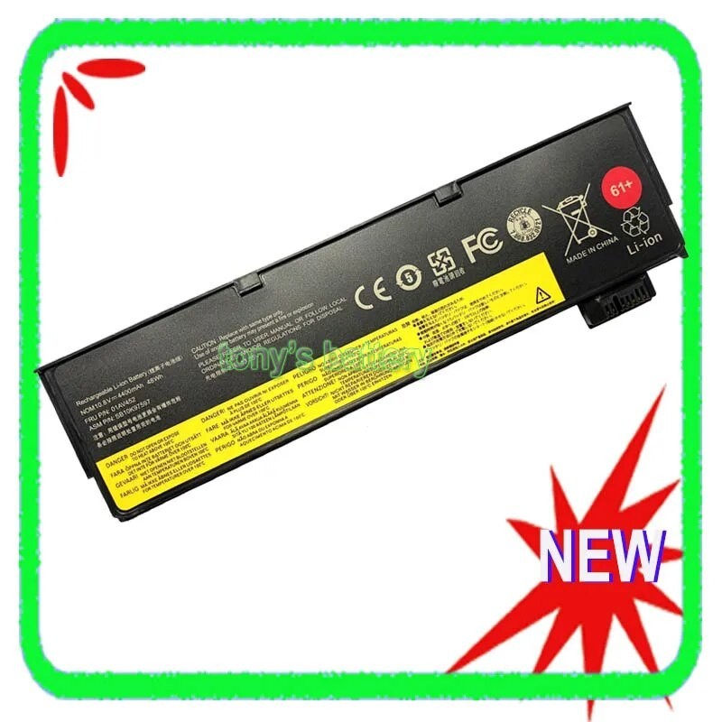 New 01AV424 01AV452 Battery for Lenovo ThinkPad T470 T480 T570 T580 ...