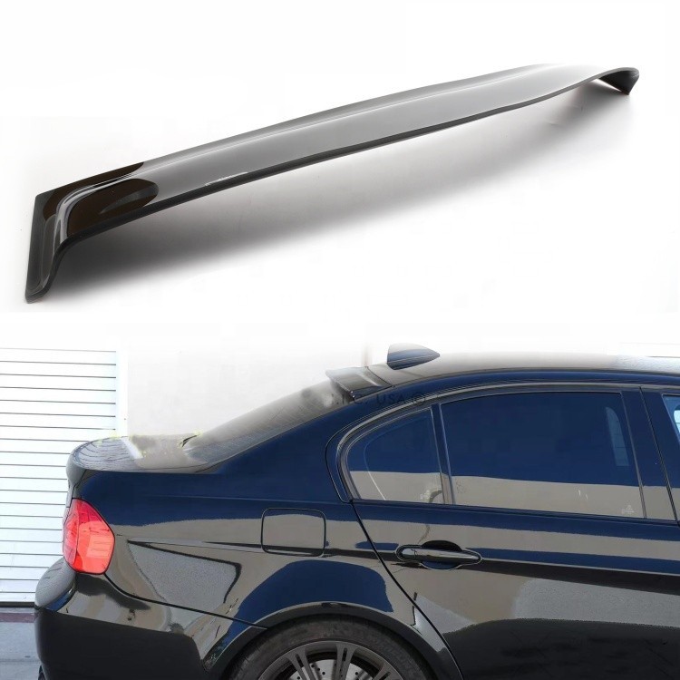 Automotive Black Exterior Car Rear Wing Spoiler Roof Spoiler Shield ...